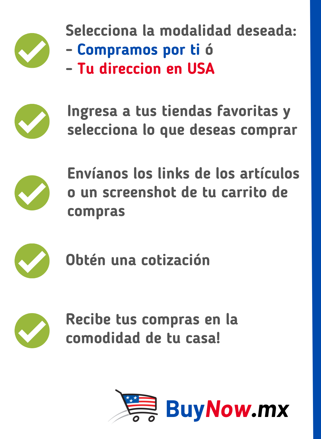 ¿Cómo funciona? : BuyNow.mx